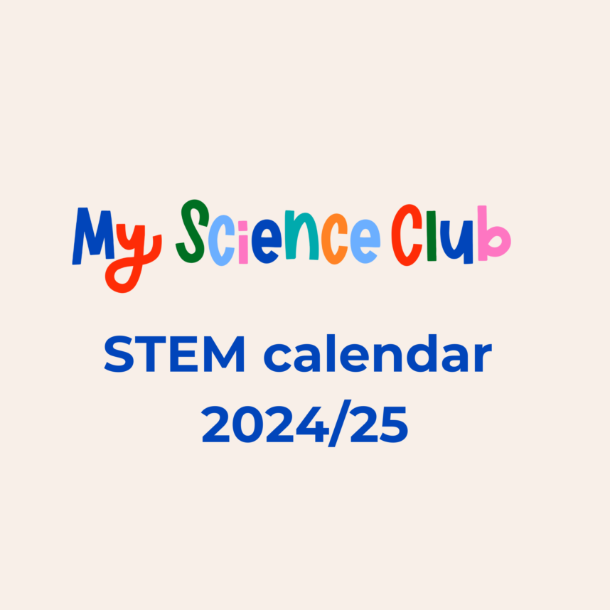 Brand new interactive STEM calendar 2024/25 LIVE - My Science Club