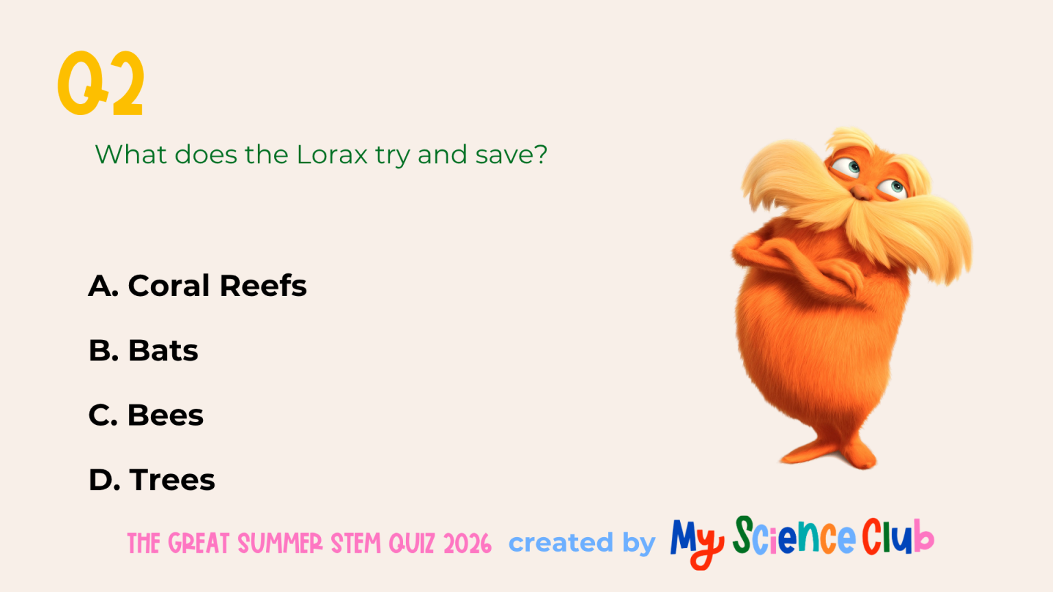 The Great Summer My Science Club STEM Quiz is back for 2026! - My ...
