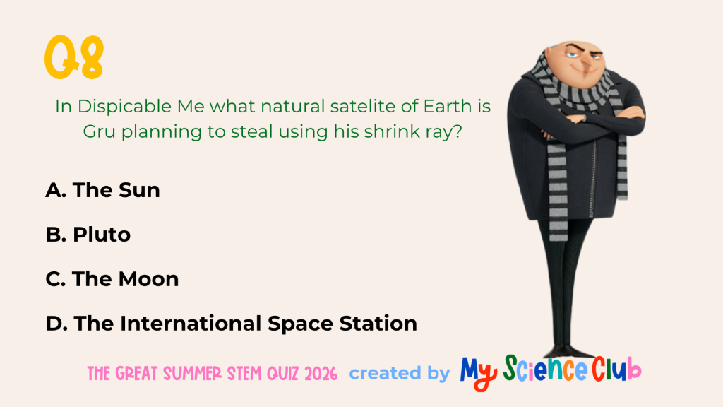 The Great Summer My Science Club STEM Quiz is back for 2026! - My ...